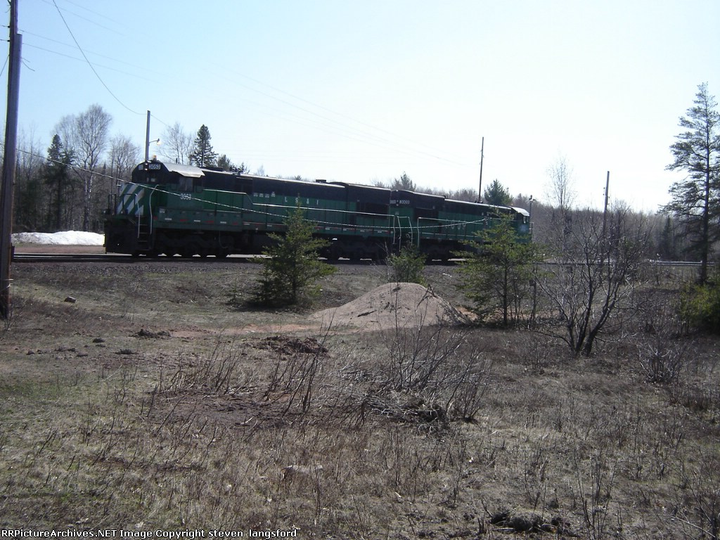 HEADING INTO THE YARD